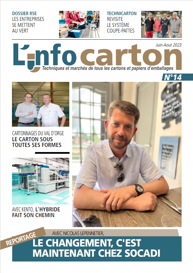 L'Info Carton, le magazine des professionnels de l'industrie du carton ...