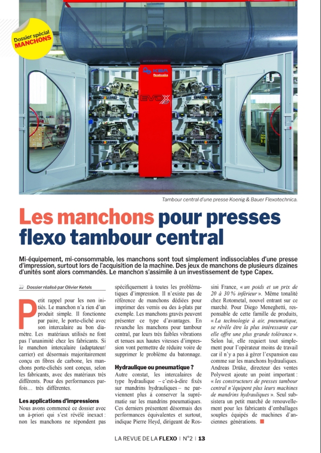 Guide d'Achat Manchons porte-clichés et manchons intercalaires pour ...
